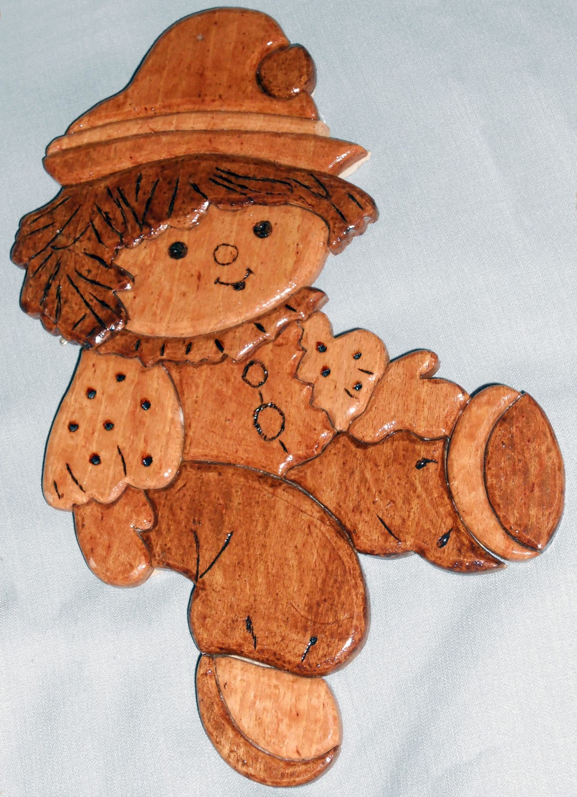 L'intarsia de Sandra: Intarsia - Clown