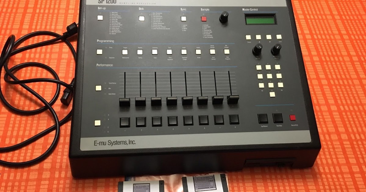 MATRIXSYNTH: Emu SP1200 Sampling Drum Machine