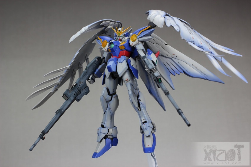 GUNDAM GUY: MG 1/100 XXXG-00W0 Wing Zero Custom - Painted Build