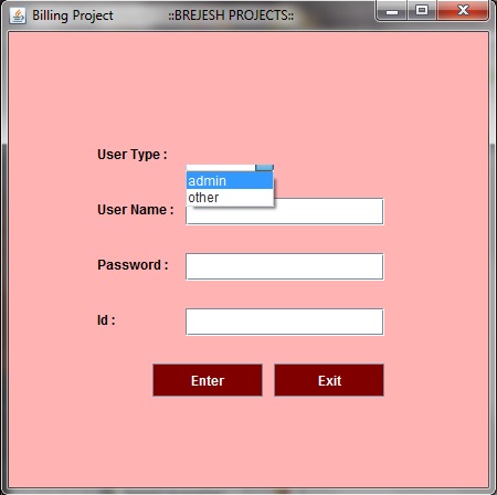 Core Java: Billing System