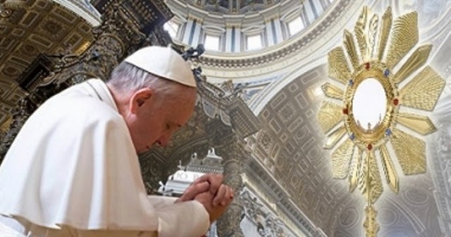 Amazing Eucharistic Miracle seen by #PopeFrancis in Argentina - SHARE