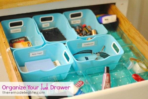 The Remodeled Life: Organizing Your Junk Drawer