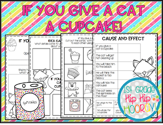 1st Grade Hip Hip Hooray!: If You Give A Cat A Cupcake