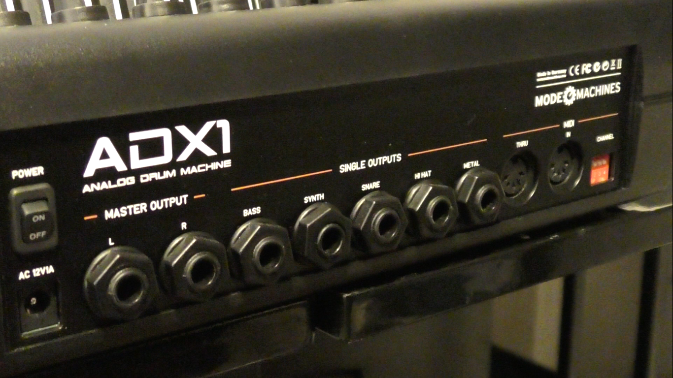 MATRIXSYNTH: Mode Machines ADX1 (ADX-1) Analog Drum Machine / Synthesizer