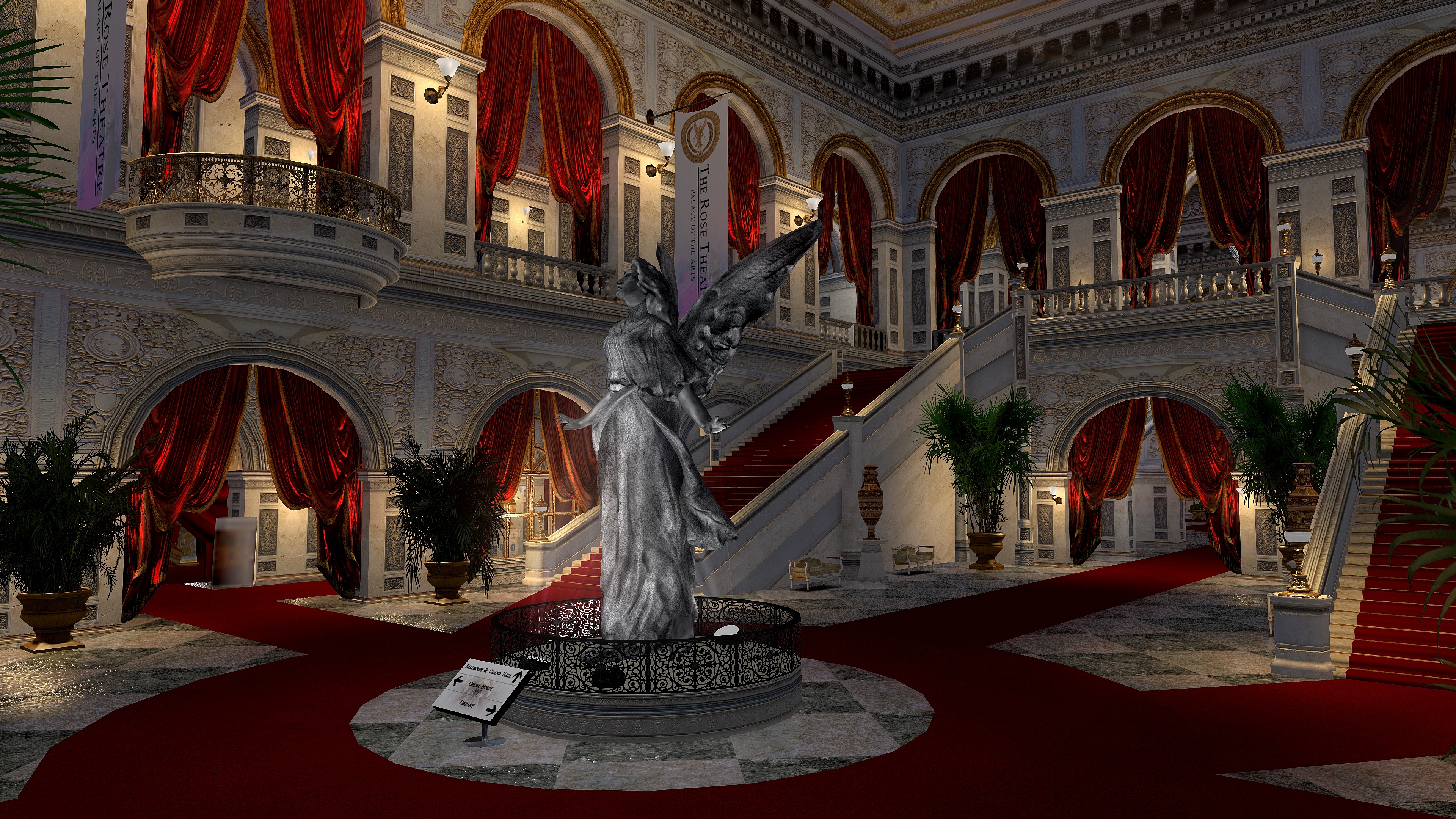 Echt Virtuell: Ein paar Fotos vom Angel Manor Estate