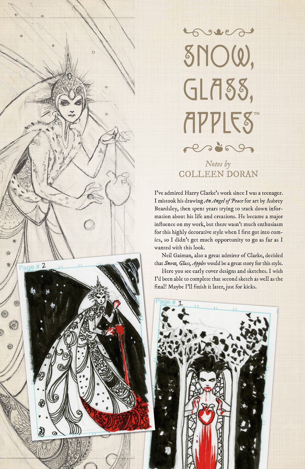 Read online Snow, Glass, Apples comic - Issue # TPB