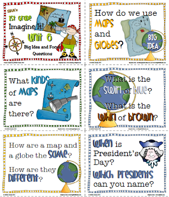 Sailing Through 1st Grade: Open Court Imagine It! Unit 6 Materials