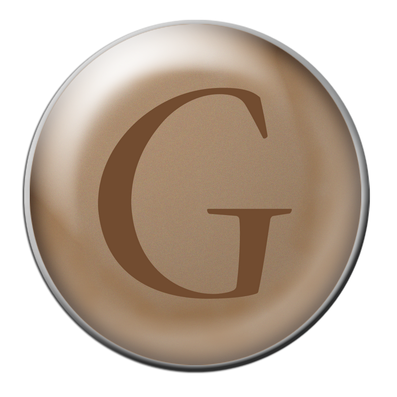 GRANNY ENCHANTED'S BLOG: "Brown Button" PNG Free Scrapbook Alphabet