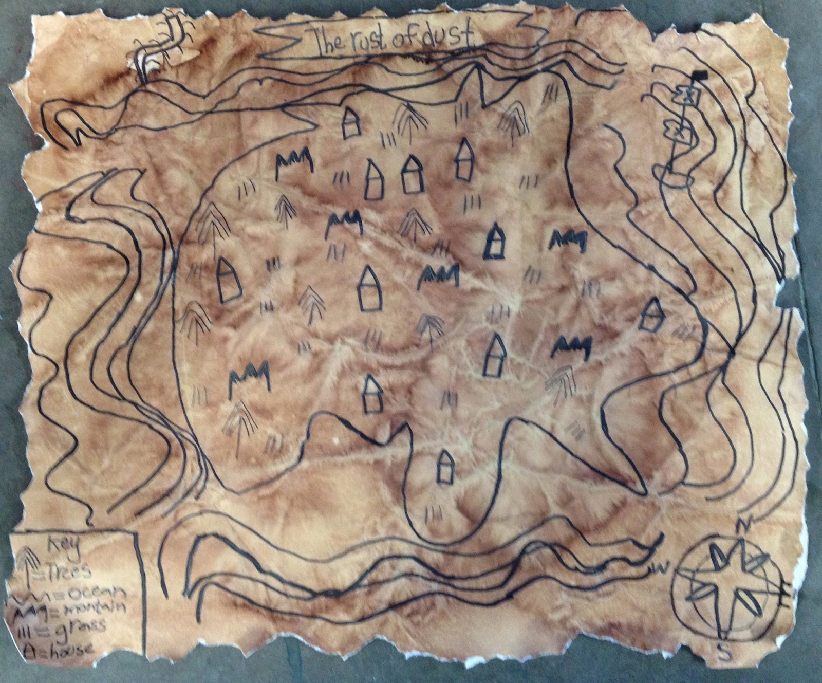 Bailey Elementary Art: 3rd Grade- Maps of an Imaginary Place