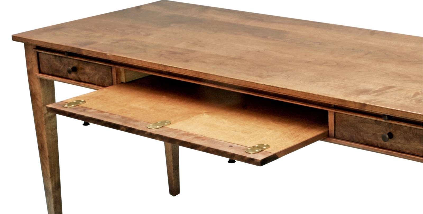 Inventia Design Custom Furniture : 358 Solid wood computer desk