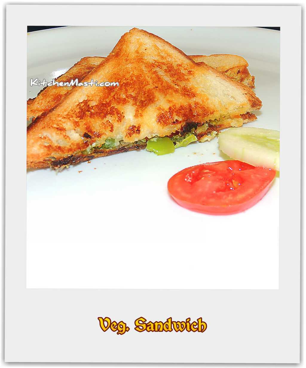Veg Sandwich Recipe | Vegetarian Recipes