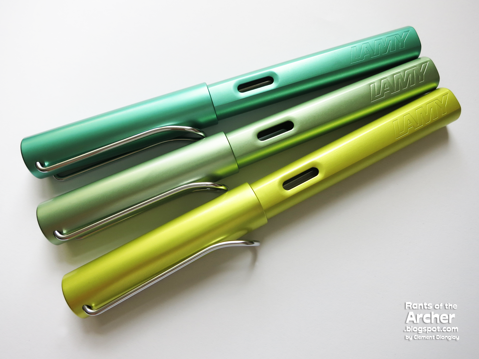 Fountain Pen Review: 2016 Lamy AL-star Special Edition Charged Green ...