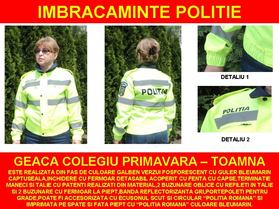UNIFORME POLIȚIA ROMÂNĂ ȘI POLIȚIA LOCALĂ: IMBRACAMINTE POLITIE SI ...