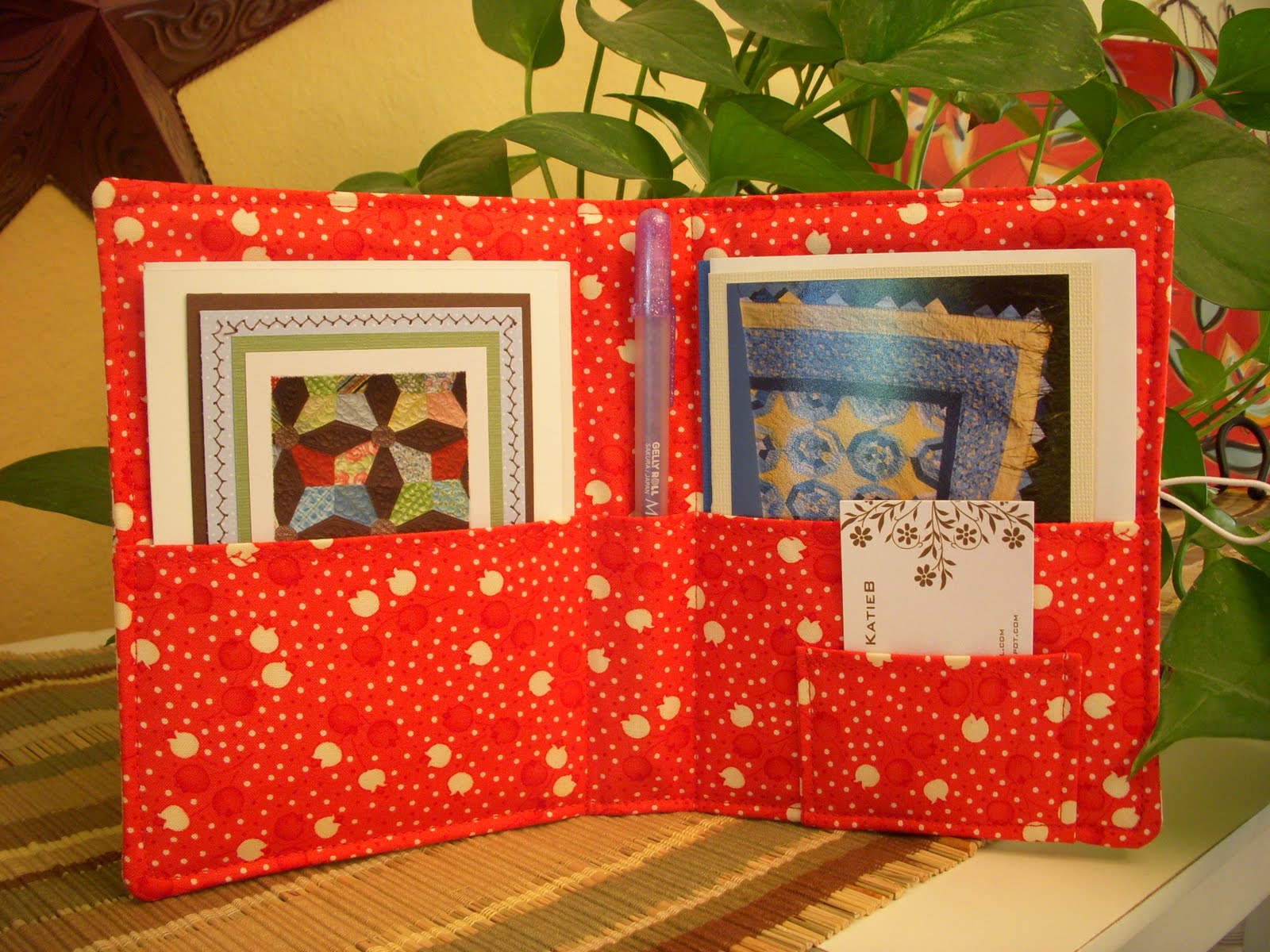 Crafted by KatieB: Card Holder Tutorial