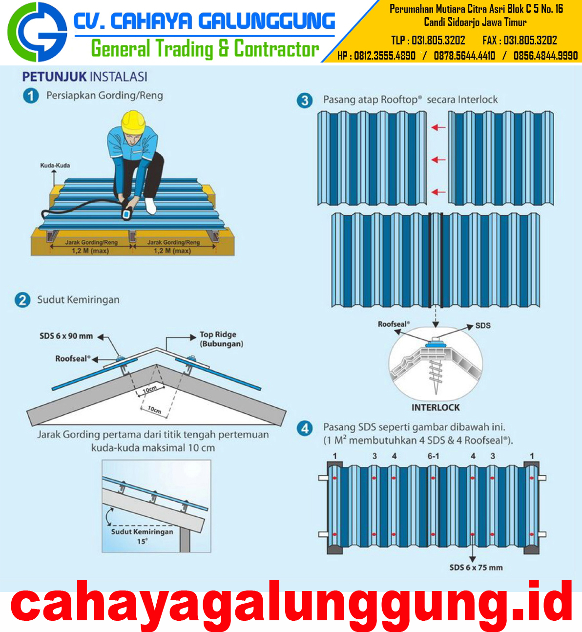 Harga Atap Pvc Roof Top 2018 | HARGA ATAP PVC 2018 | ROOF TOP | ATAP ...