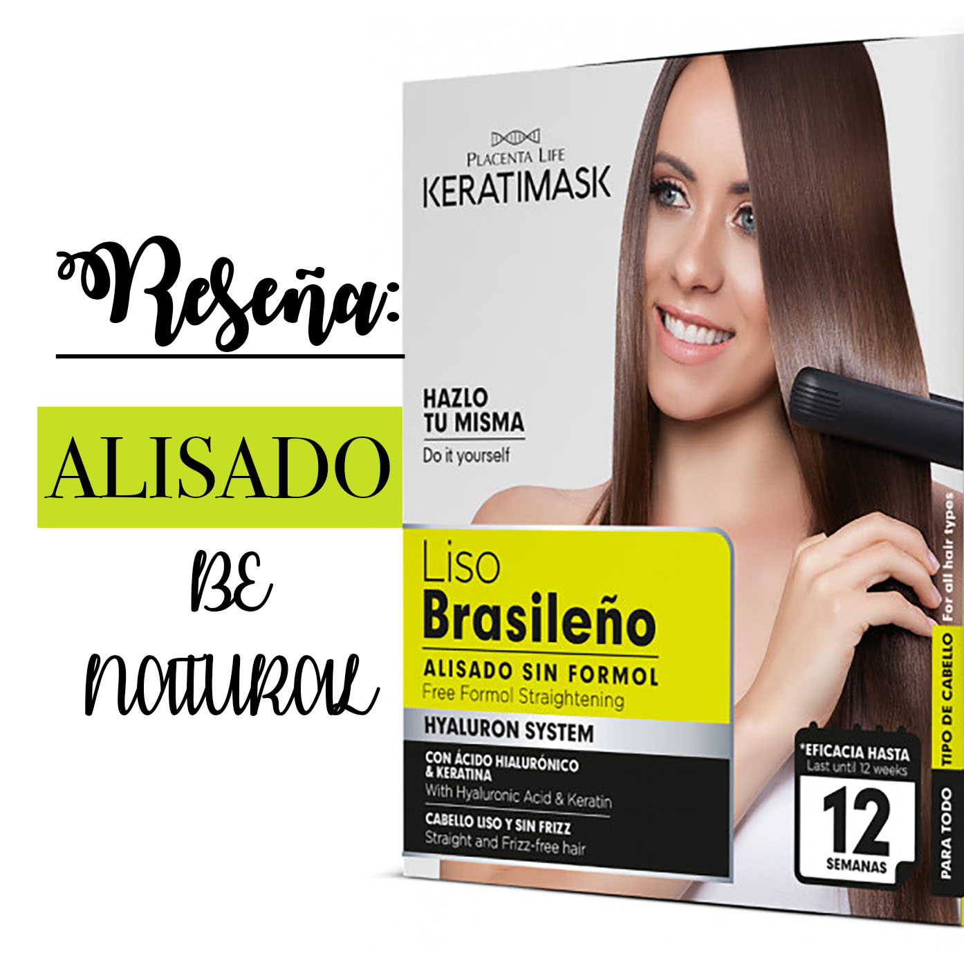 Liso Brasileño KERATIMASK ¿Funciona?