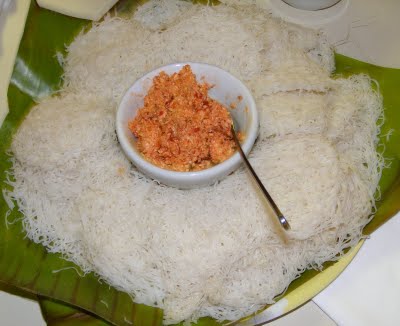 Sri Lankan Tasty Recipes: Indiappa - String Hoppers