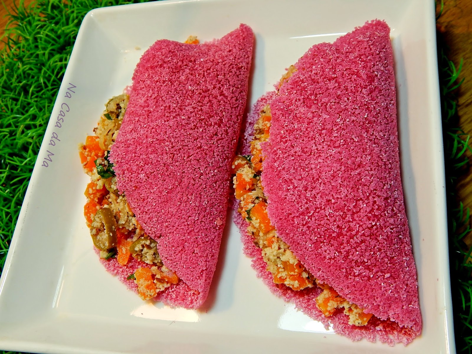 Na Casa da Ma: TAPIOCA COLORIDA ROSA