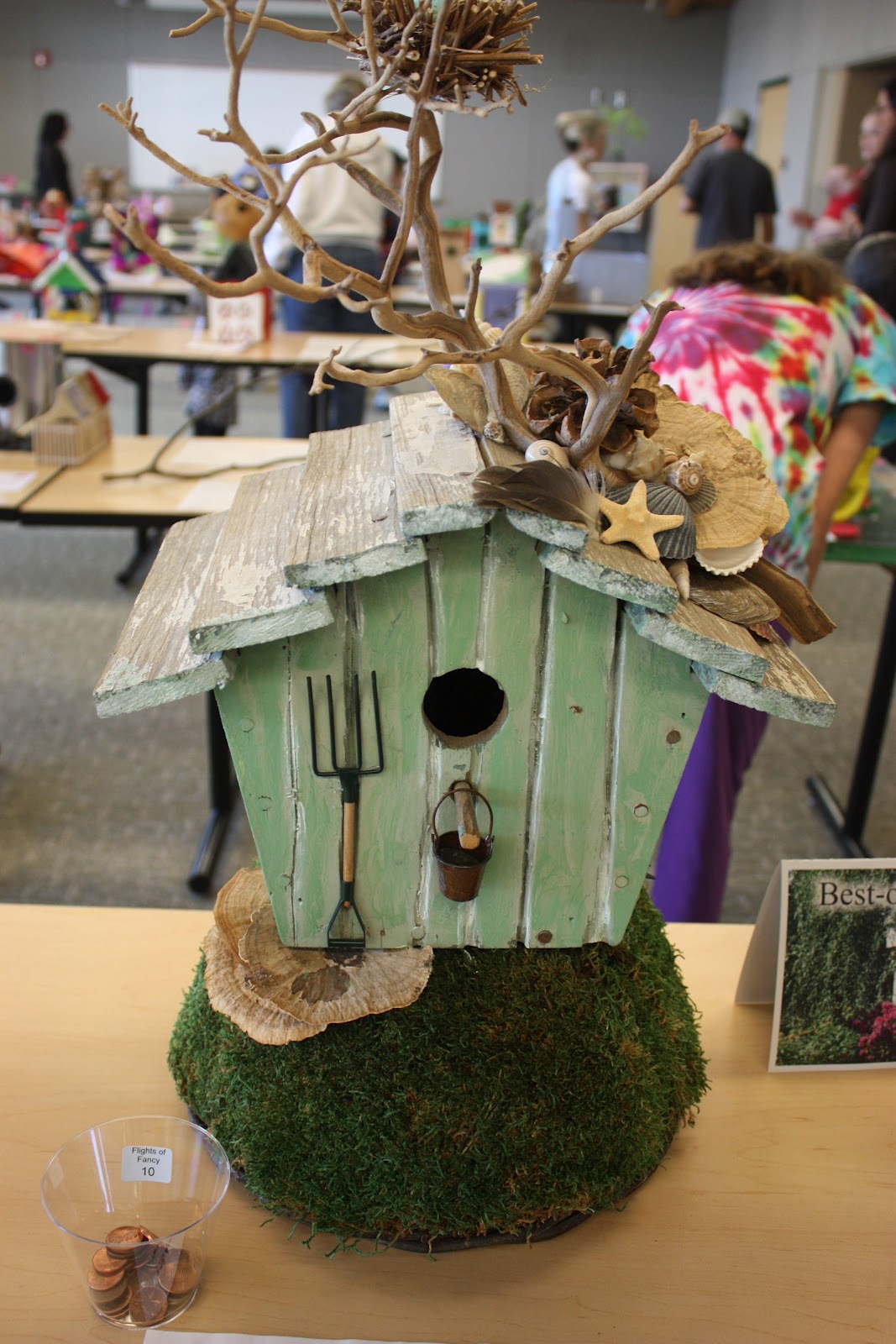 The Red Chair Blog: Unique DIY Birdhouses On Display