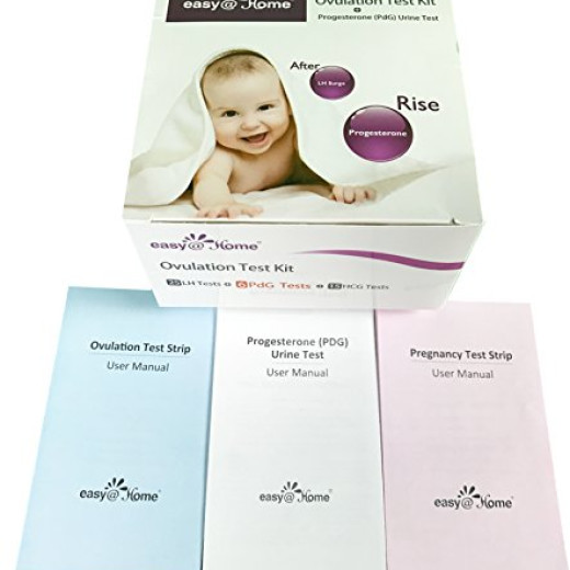 Easy@Home New FDA Registered Fertility and Ovulation Tracking Home Test Kit