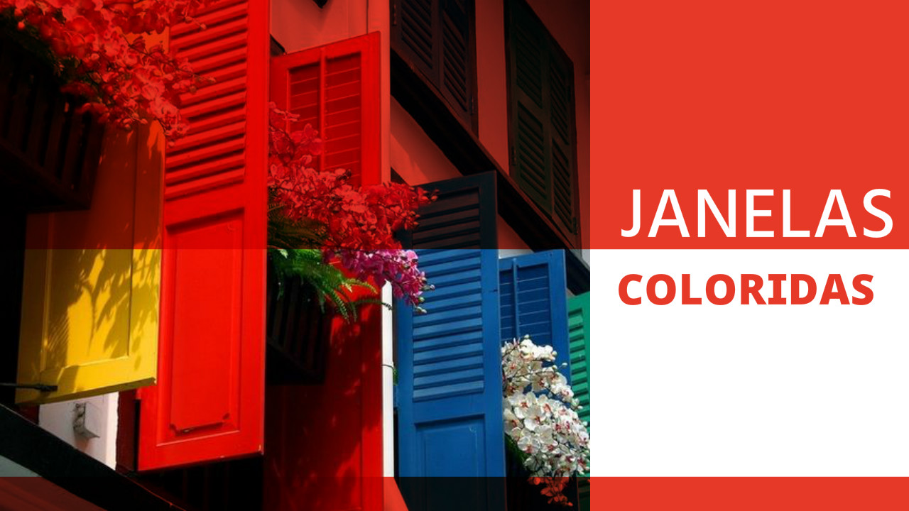 Inspiração - Janelas coloridas - ARCHLIFE | Heloise Travain