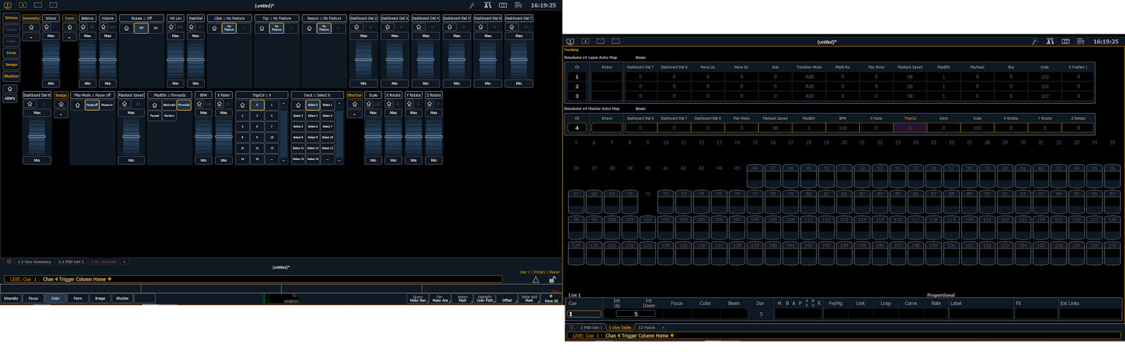 Desde la Tramoya : EOS y RESOLUME ARENA