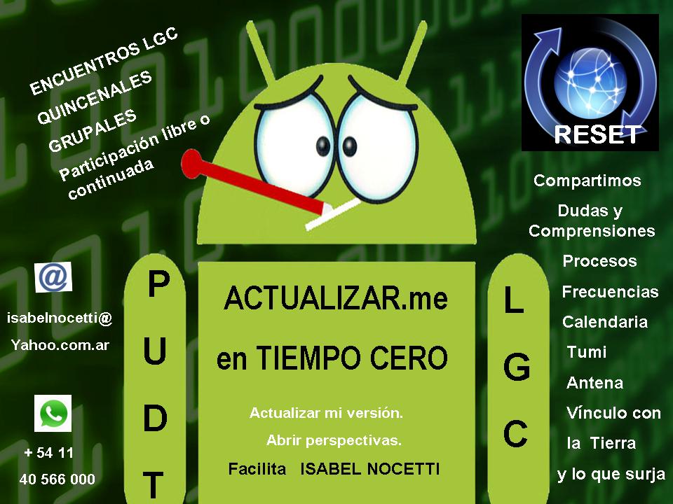 ACTUALIZAR.me en TIEMPO CERO - por internet - Encuentros LGC ~ CONEXIÓN ...