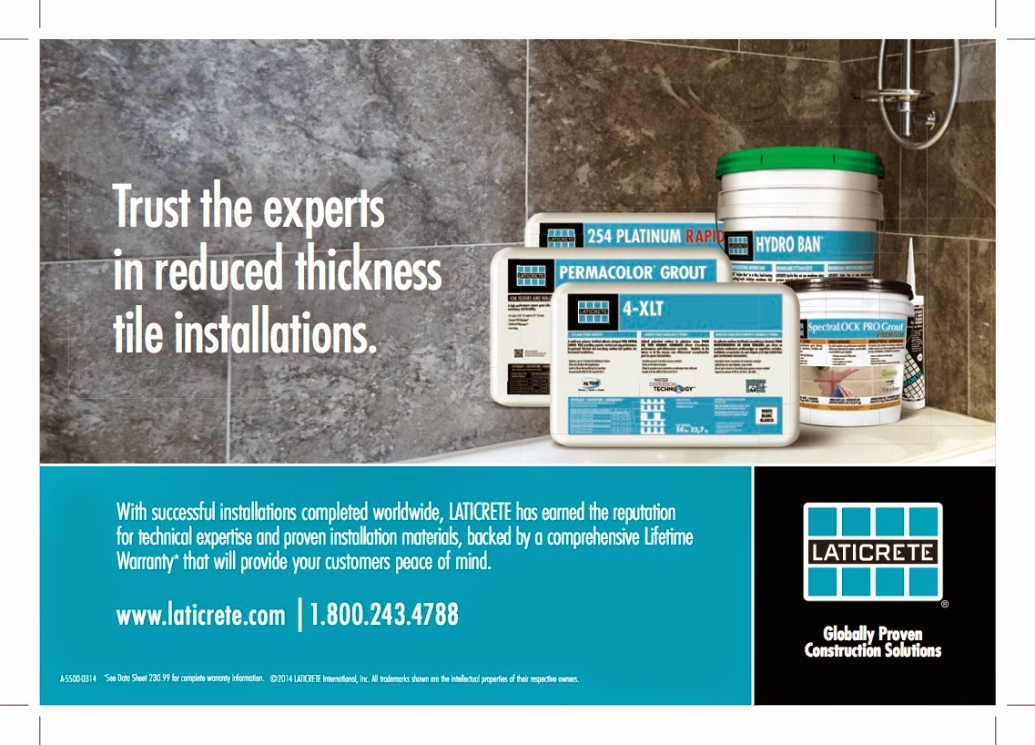 Laticrete Conversations: Thin, Large, Reduced Thickness Tiles