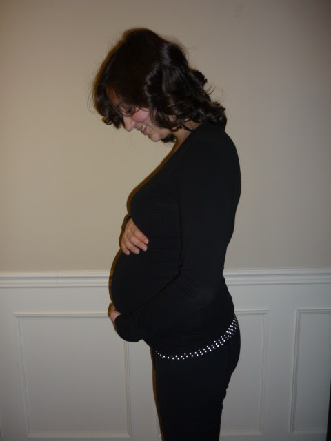 S{Thomp}ing Ground: Baby Bump Week 28 (Hello 3rd Trimester!)