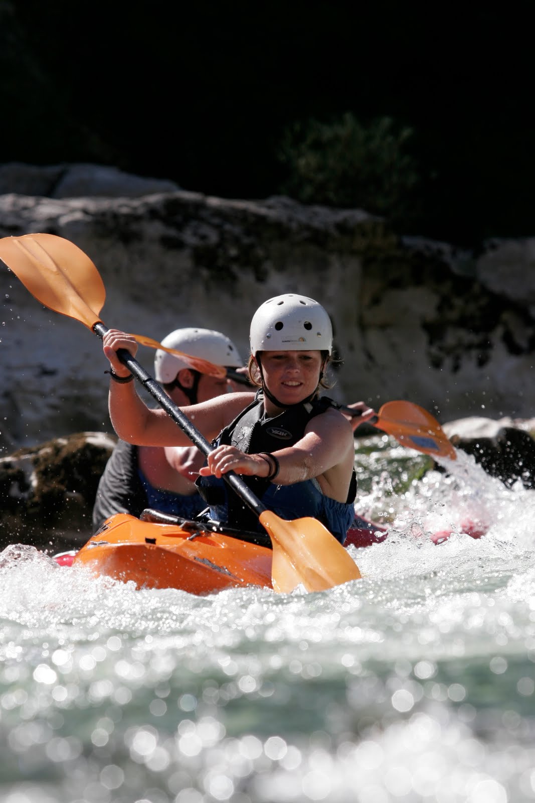 Fluidskills kayak and Canoe School: Staff training with Adventure Ardeche