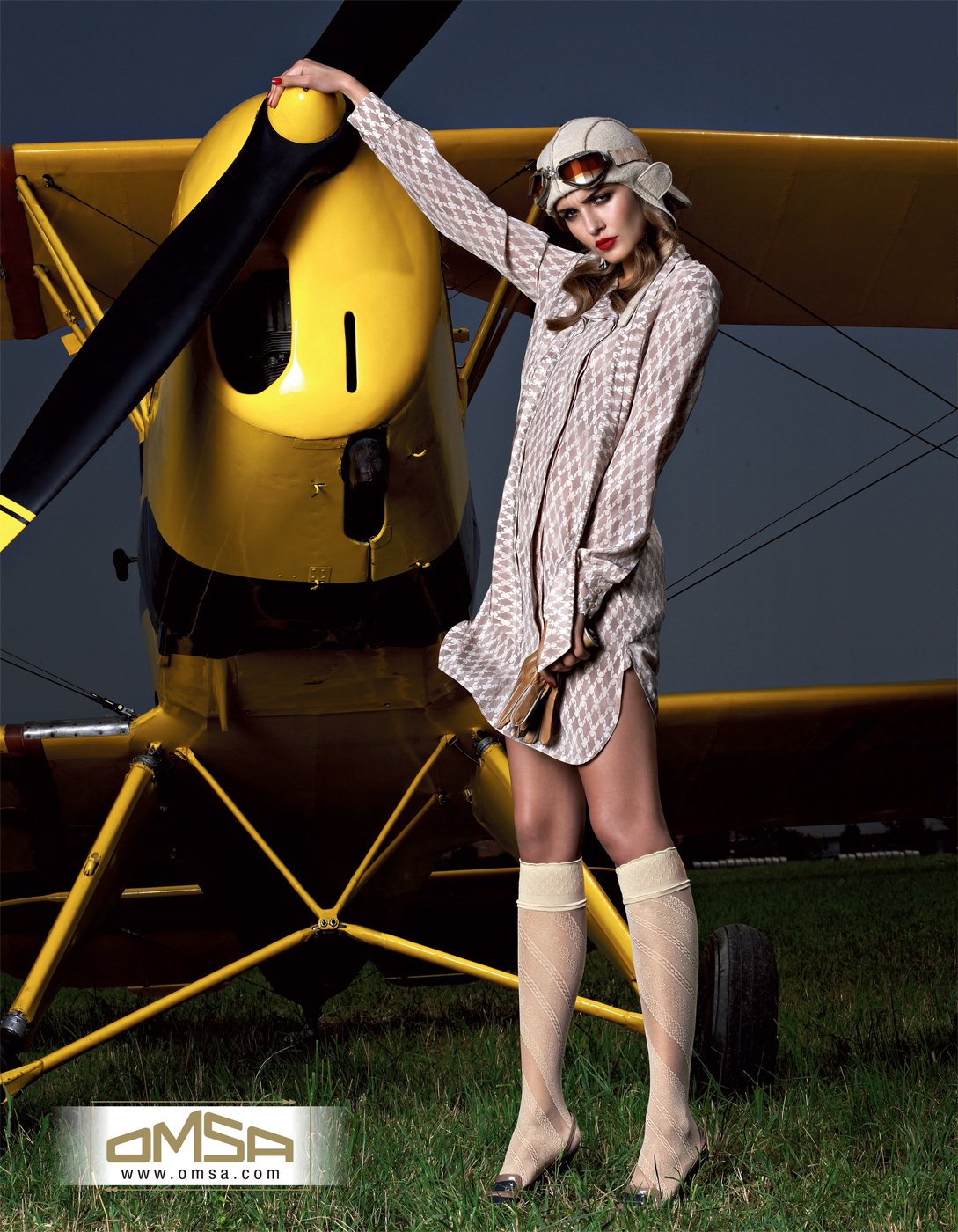 Pantyhose Library: OMSA Spring Summer 2012 Hosiery collection