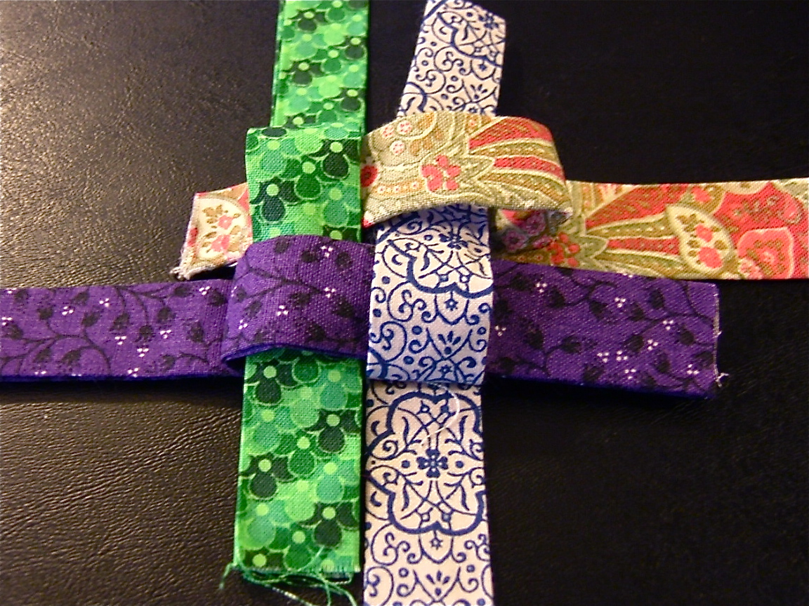 The Knitting Stagehand: Woven Star Tutorial