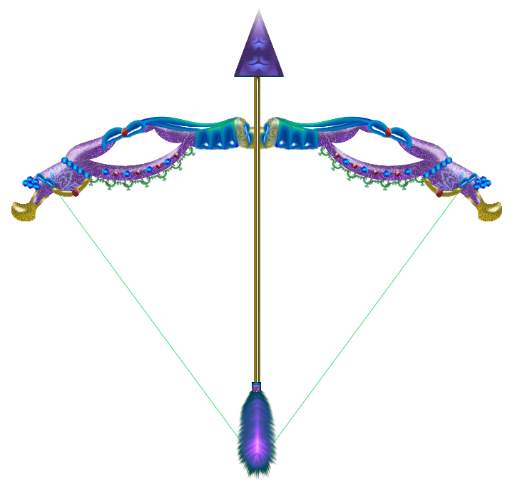 Magical Bow and Arrow | Random Girly Graphics