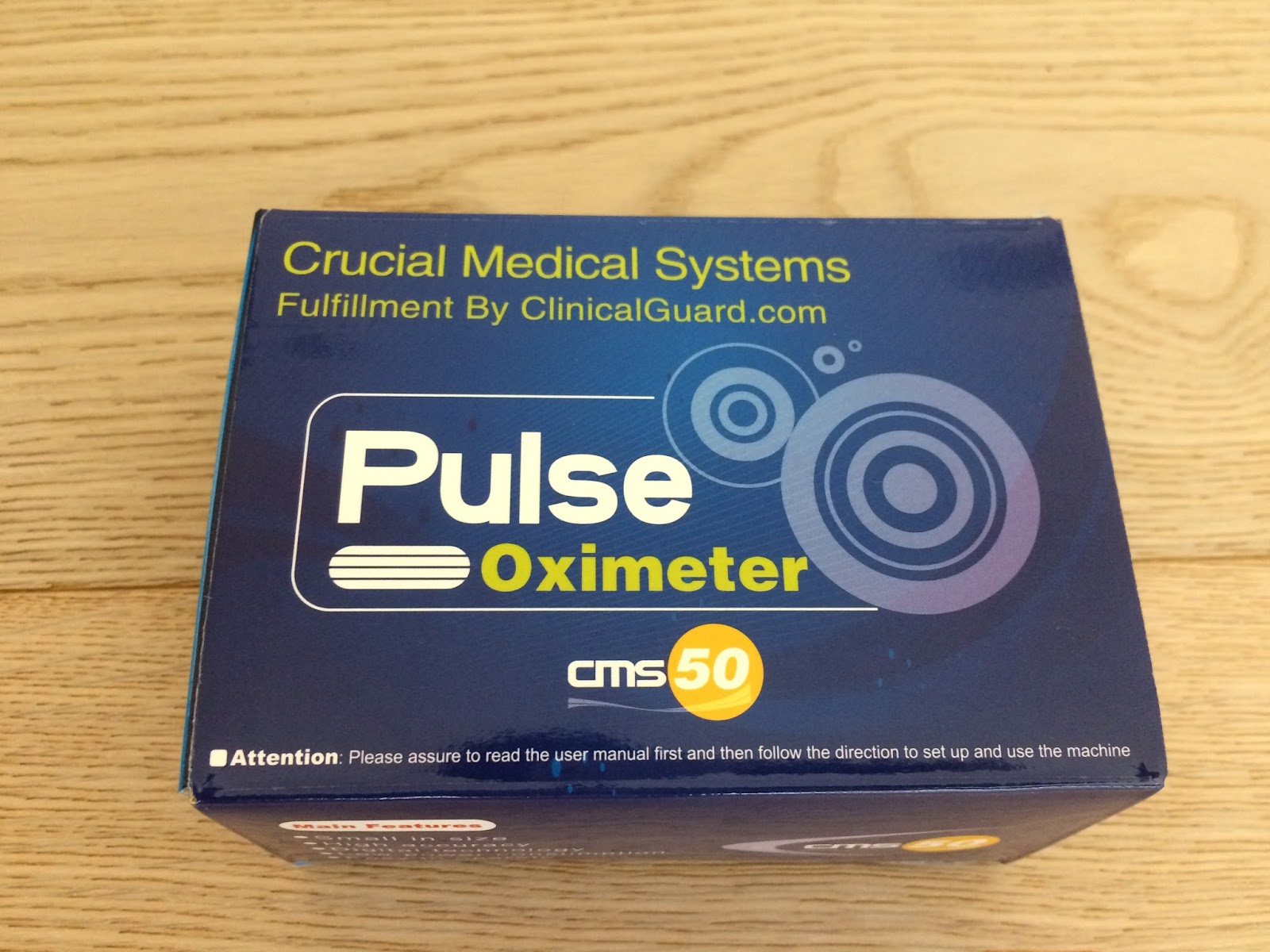 Crucial Medical Systems CMS 50E OLED Rechargeable Fingertip Pulse Oximeter ~ ALL THINGS ...
