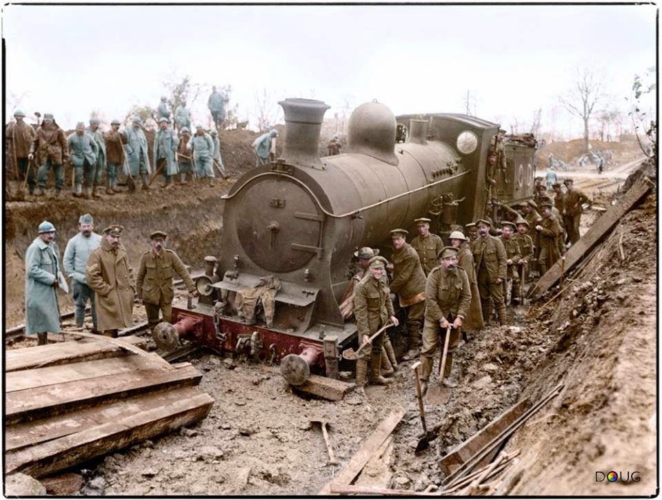 Just A Car Guy: WW1 photos colorized