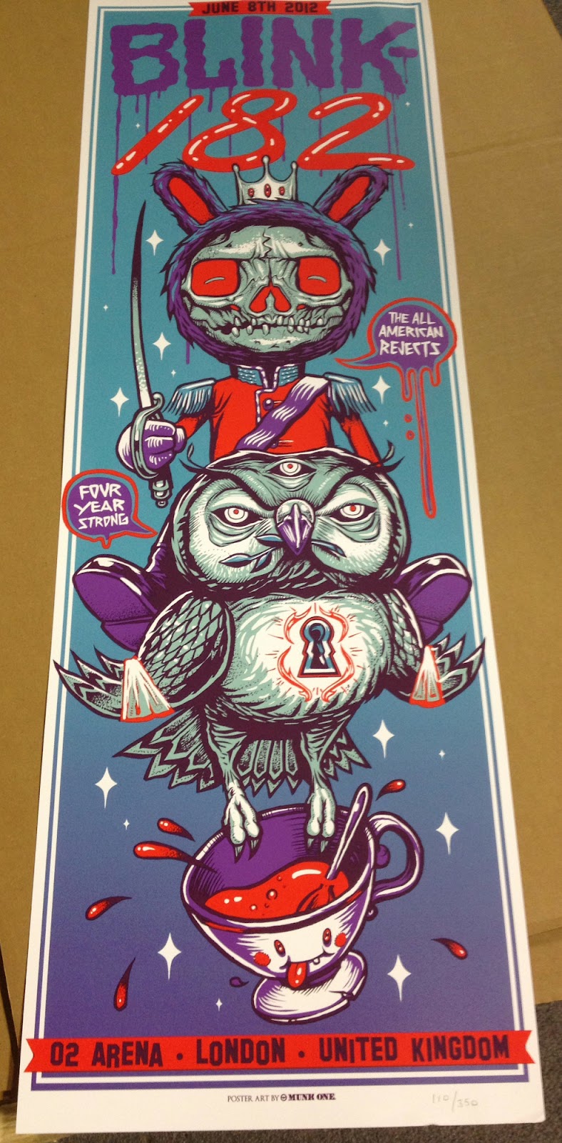 INSIDE THE ROCK POSTER FRAME BLOG: World Premier Exclusive: Munk One ...