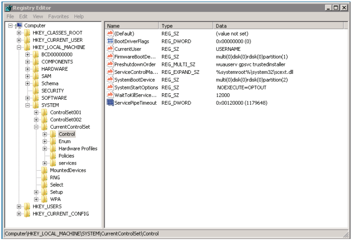 Microsoft Dynamics AX/365: Modify the Registry