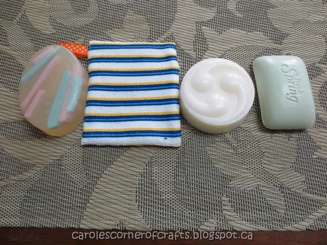 Carole's Corner of Crafts: Sewing - Soap Pouch