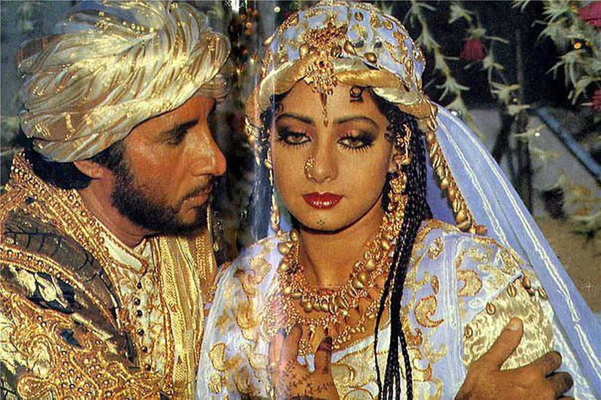 Sridevi: Amitabh Bachchan and Sridevi in Khuda Gawah: The glittering ...