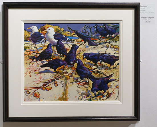 MAKING A MARK: Review - Society of Wildlife Artists 53rd Annual Exhibition