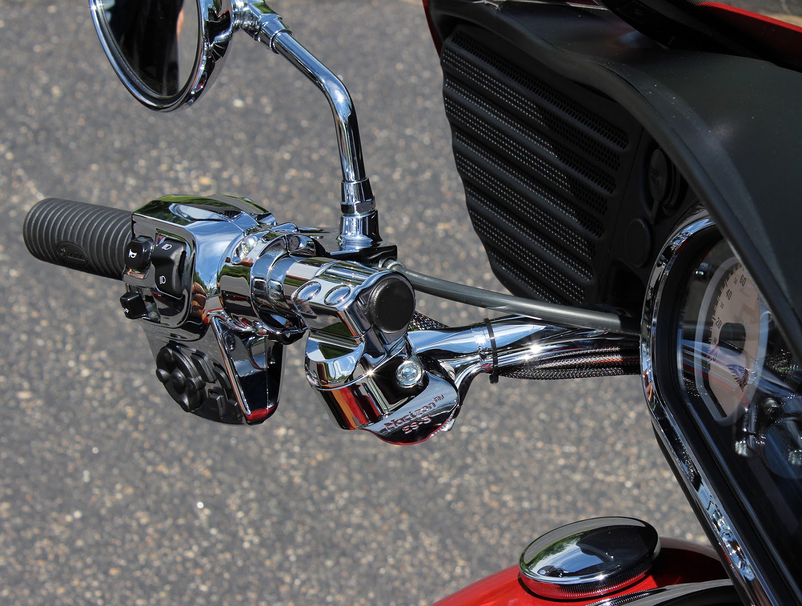 V-Twin News: HeliBars Multi-Adjustable Handlebars for the Indian ...