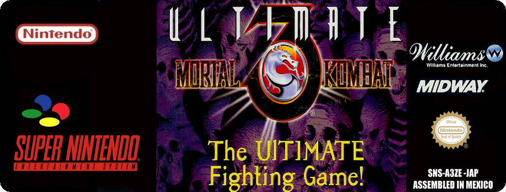 Gamer Labels: Ultimate Mortal Kombat 3