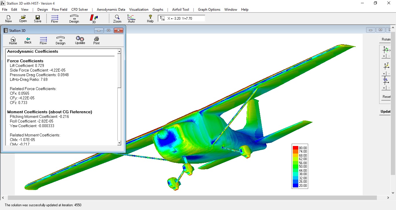 Hanley Innovations: Airplane Analysis using CFD