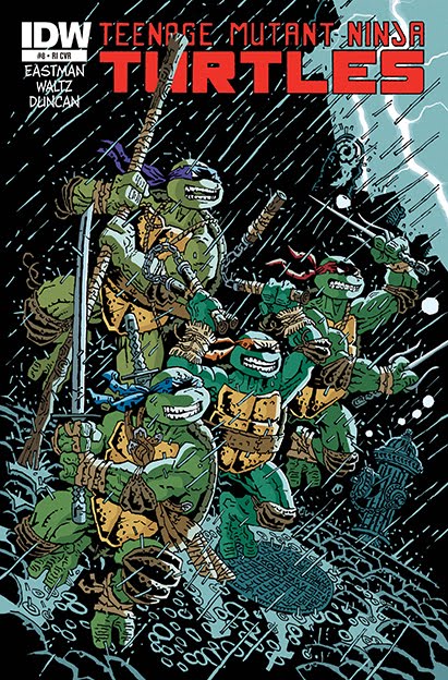 IDW TMNT #8 Variant Cover Guide