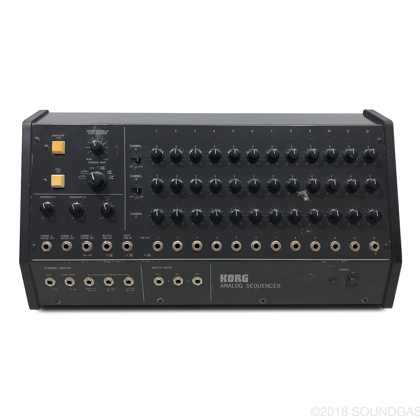 MATRIXSYNTH: Korg SQ-10 Analog Sequencer SN 150385