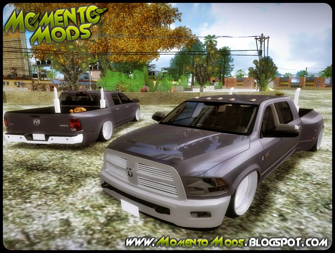 GTA SA - Dodge Ram 3500 - LowStyle | Momento Mods - Mods Para GTA ...