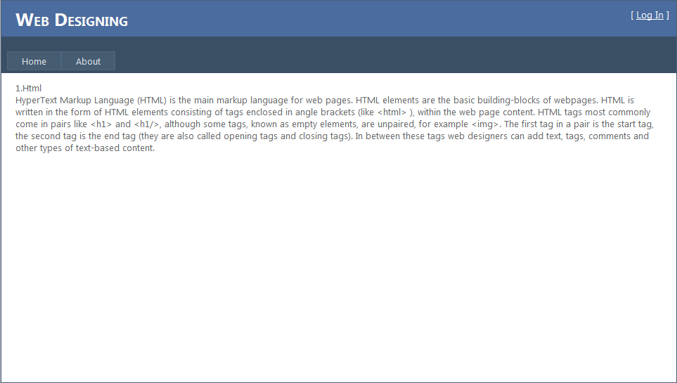 Web Designing Made Easy: Collapsible Panel