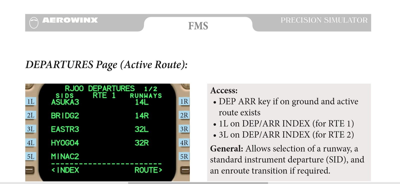 SID (Standard Instrument Departure)