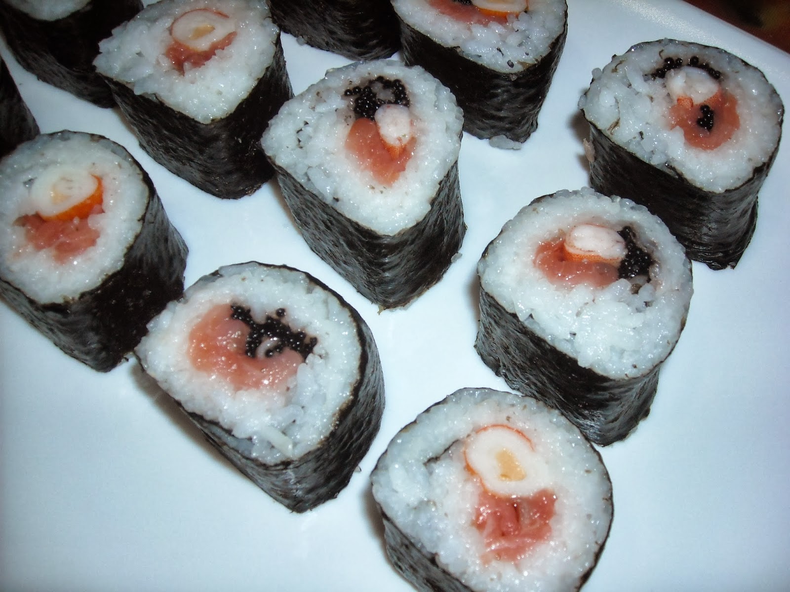 Cocinando con Carmen: Sushi y Pastel de Sushi