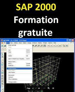 Formation SAP 2000 (bien détaillée) en format PDF - Livres et Documents Gratuits Génie Civil ...